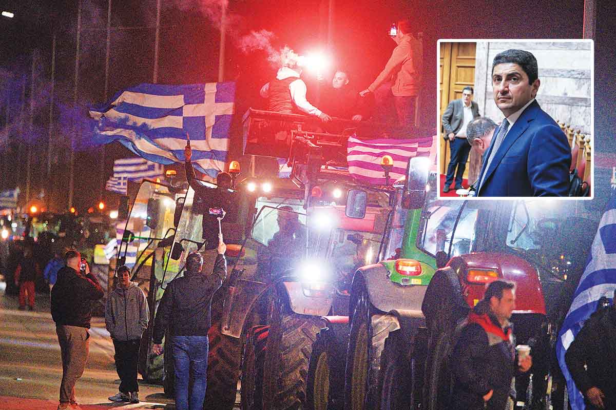 Εβρος: Αγρότες και τρακτέρ περικύκλωσαν τον Αυγενάκη